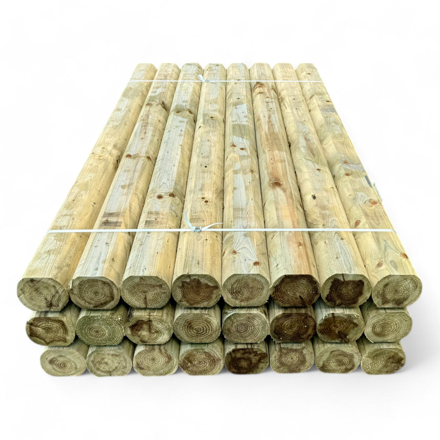 Hochwertige Holzschwellen für Ihren Garten kaufen bei Gartenholz.org ...